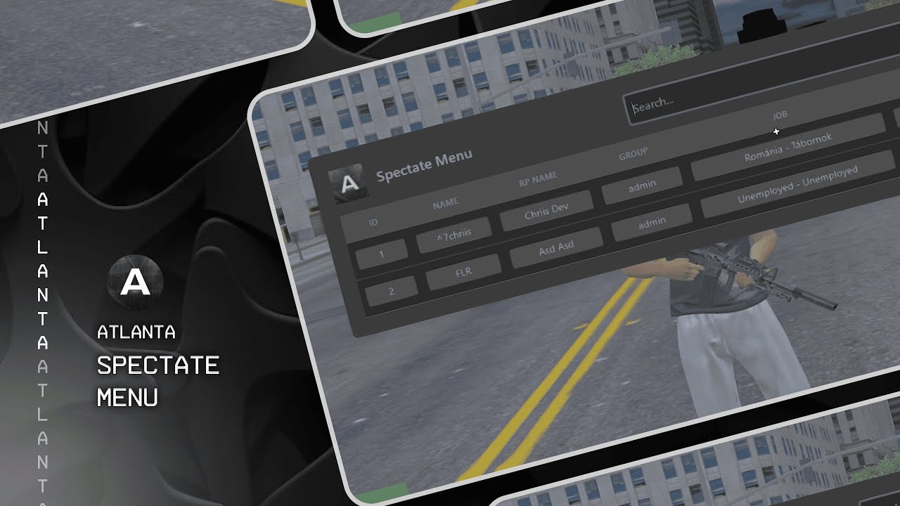 FiveM Spectate Menu | Atlanta Scripts - YouTube