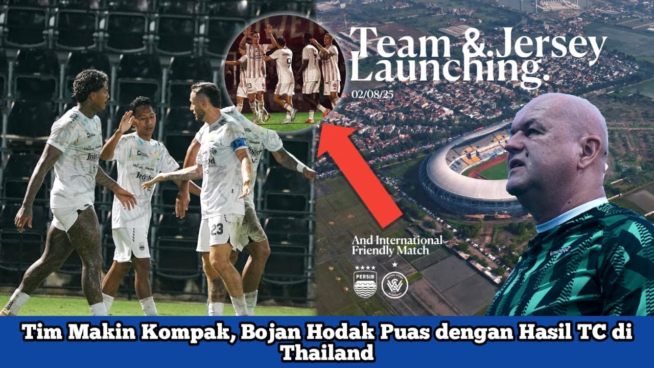Berita Persib hari ini! Tim Makin Kompak, Bojan Hodak Puas dengan Hasil ...
