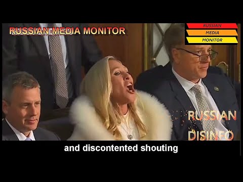 Russian state TV discusses State of the Union Address - YouTube