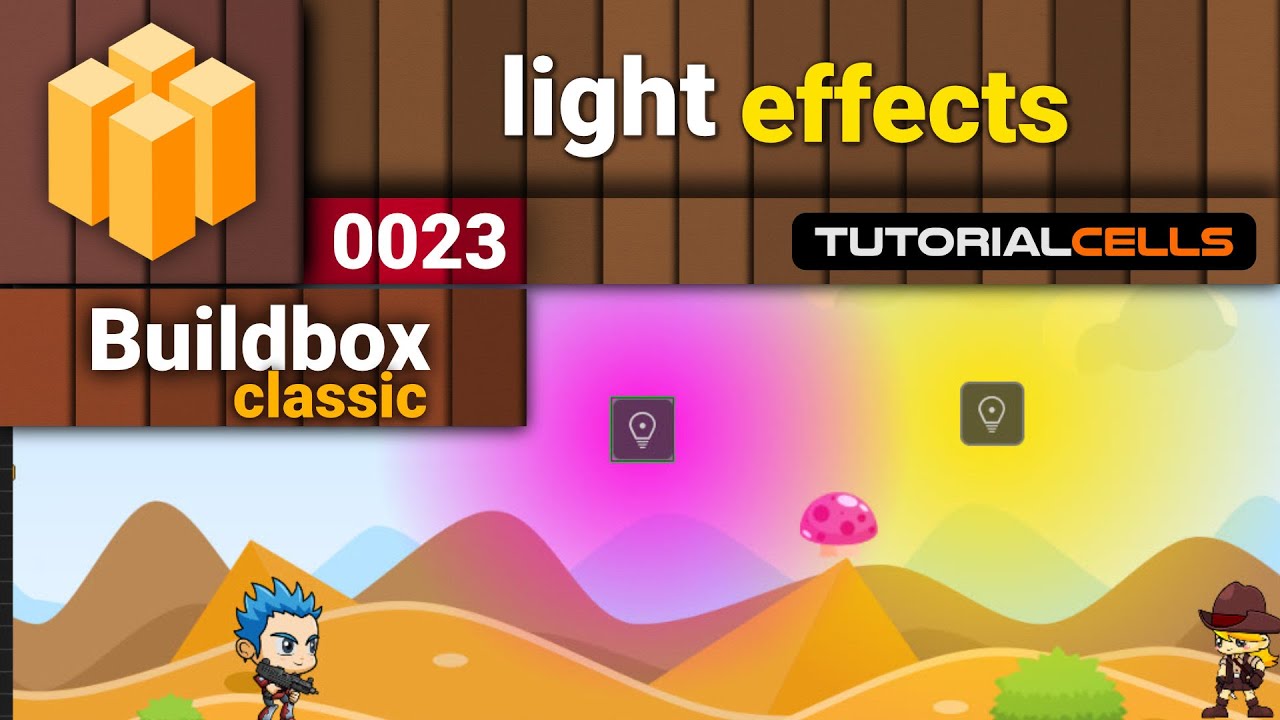 0023. light effect in buildbox 2 - YouTube