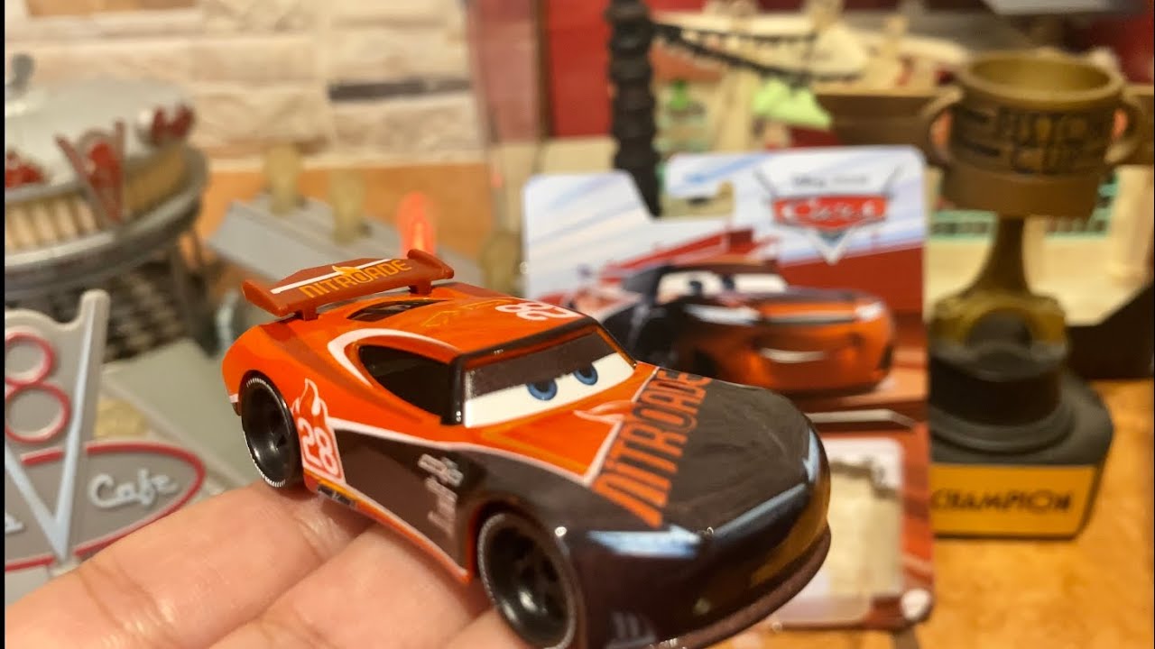 Cars Disney Tim Treadless Racer 28 Team Nitroade Next Gen - Cars 3 ...