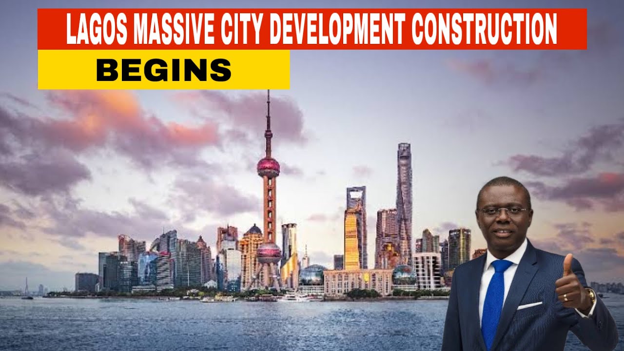 Lagos State Begins Mega City Development Project For 2052 - YouTube