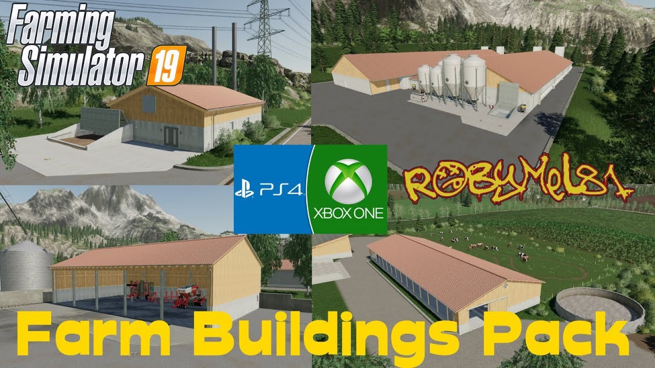 Farming Simulator 19 - ITA - Farm Buildings Pack - TEST MOD (CONSOLE/PC ...