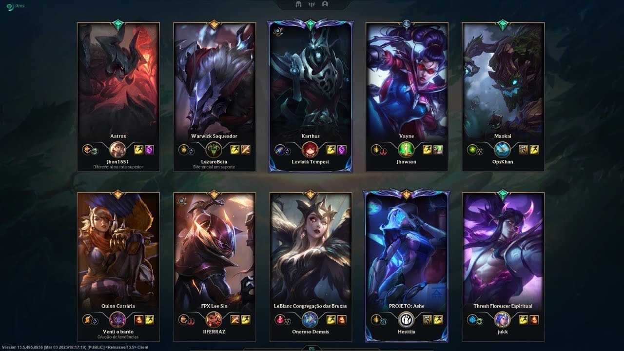 League of Legends (Normal Game) Jogos Mentais, Raio privatizador ...