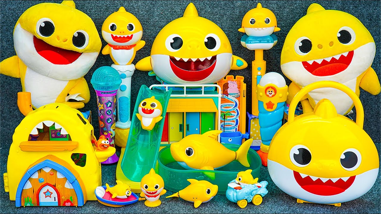 156 Minutes BABY SHARK - Satisfying Unboxing Baby Shark WowWee Shark ...