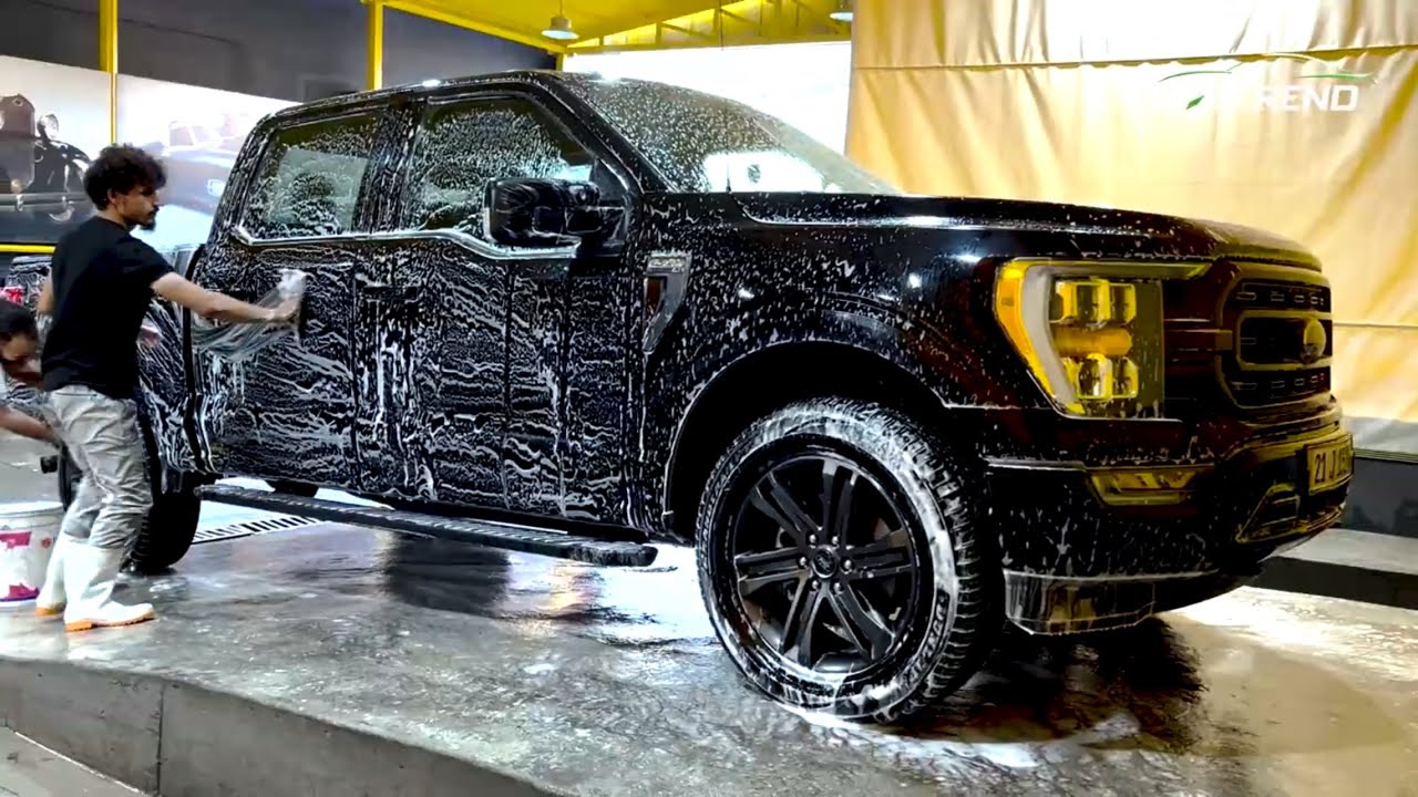 FORD F-150 Wash and Shine - YouTube