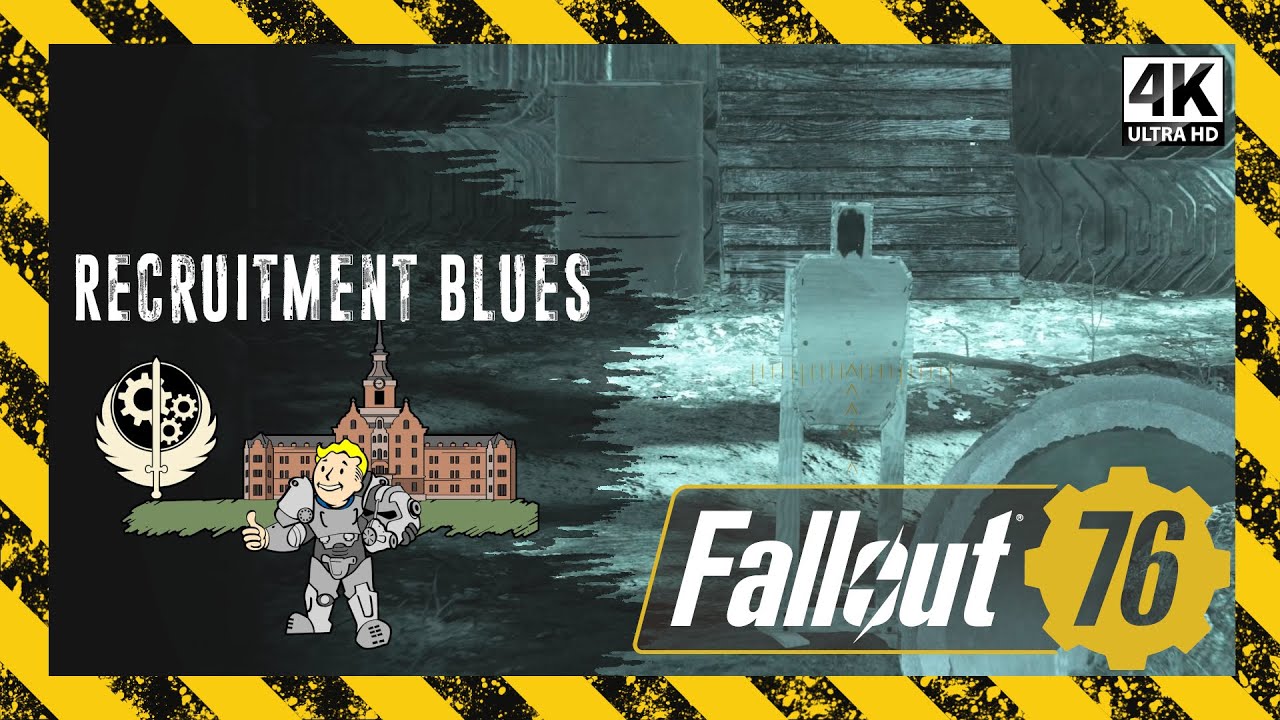 Recruitment Blues - Fallout 76 [4K] - BOS Side Quest - Ep. 37 - YouTube