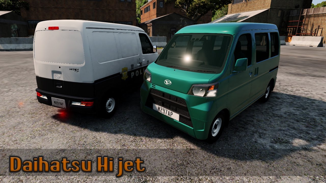 Мод Daihatsu Hijet (S321V) 2017 для BeamNG.drive - YouTube