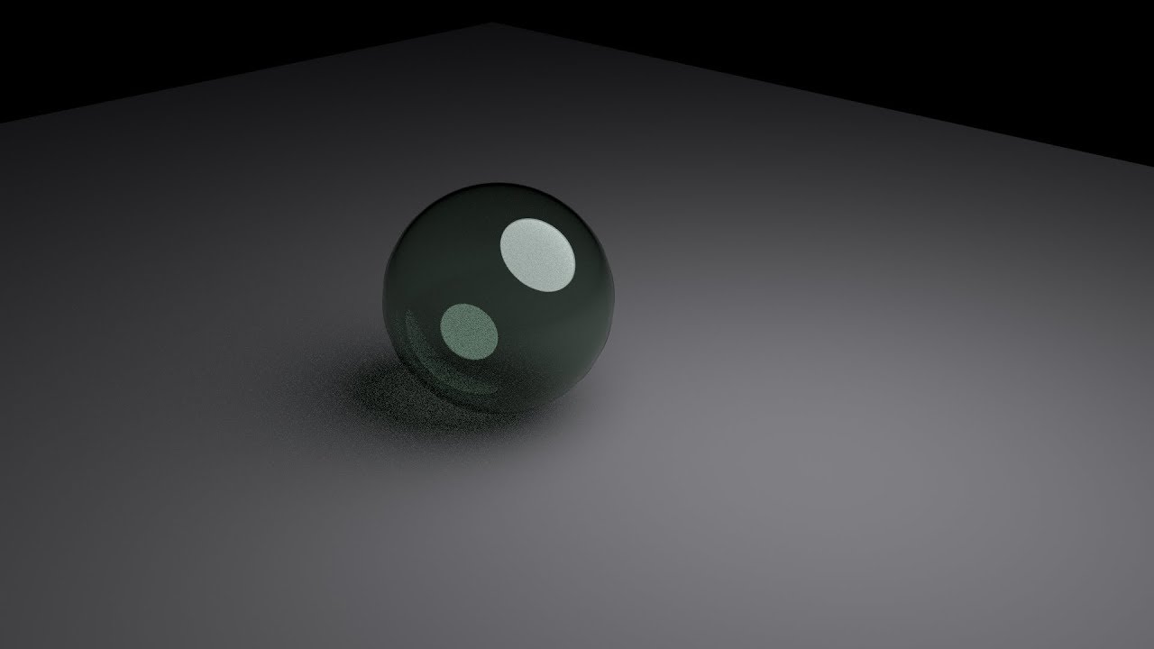 Blender Camera Follow Path around Glass Ball Sphere (Animation) - YouTube