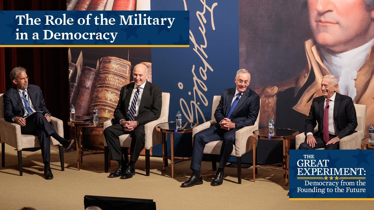 The Role of the Military in a Democracy - YouTube