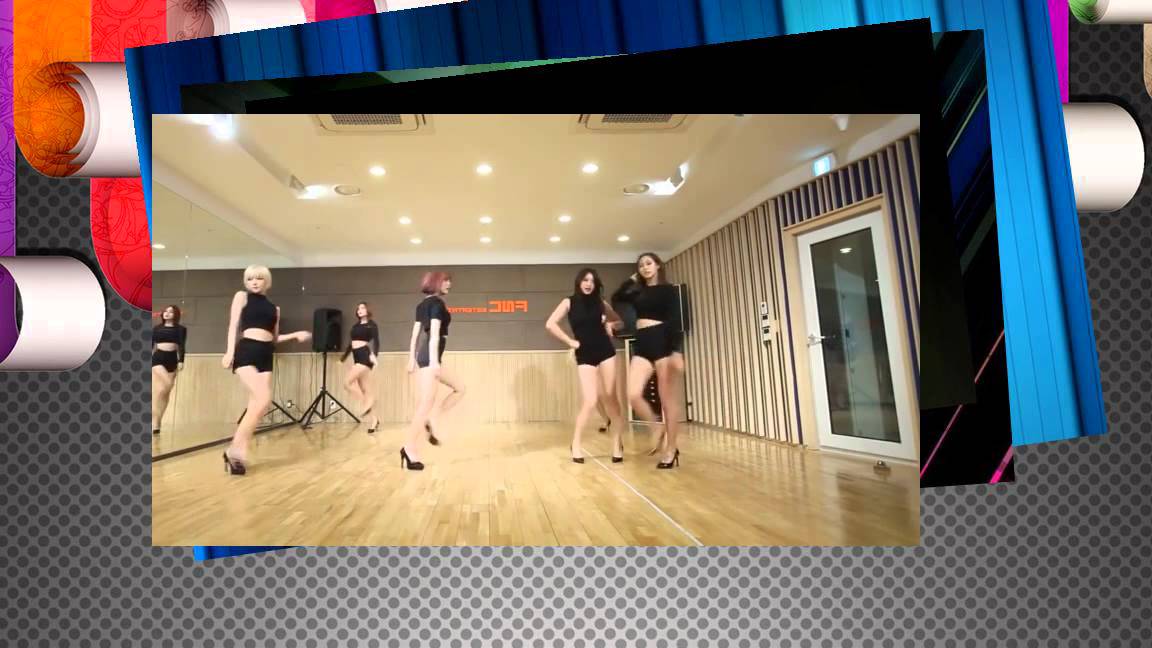 AOA Like a Cat Dance Practice Ver. Mirrored - YouTube