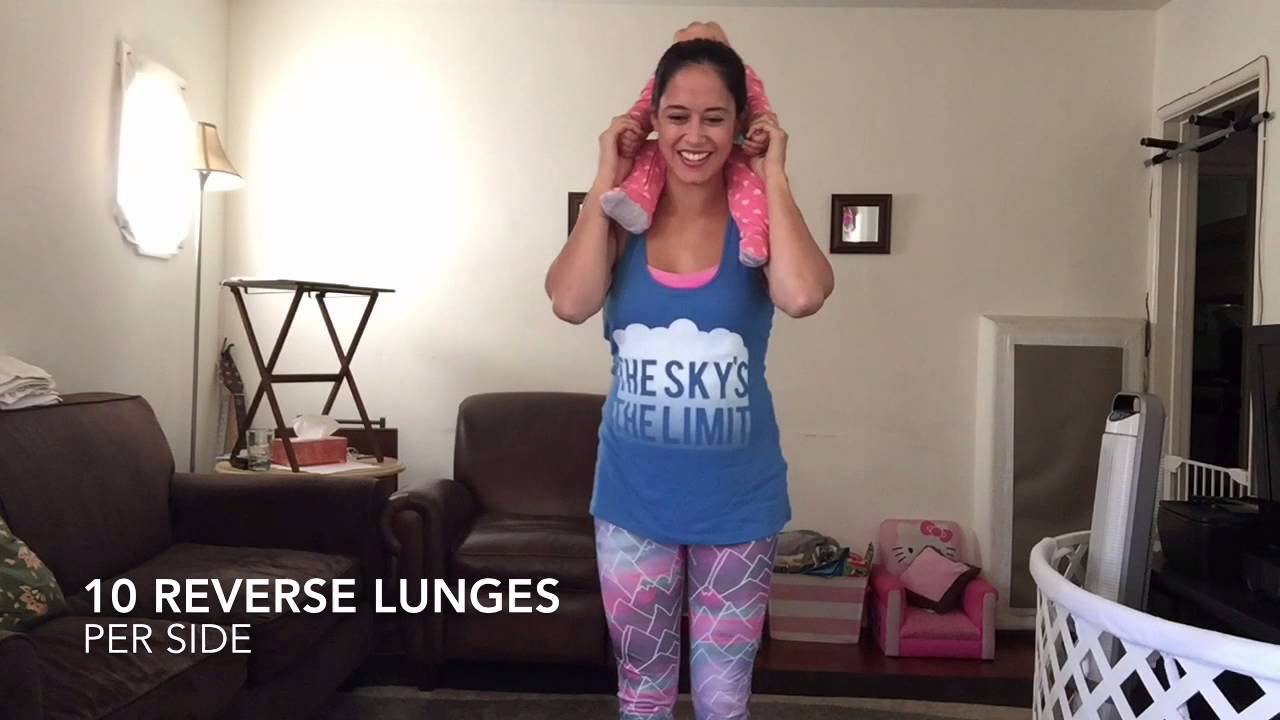 Baby Bump Workout, Part 2 - YouTube