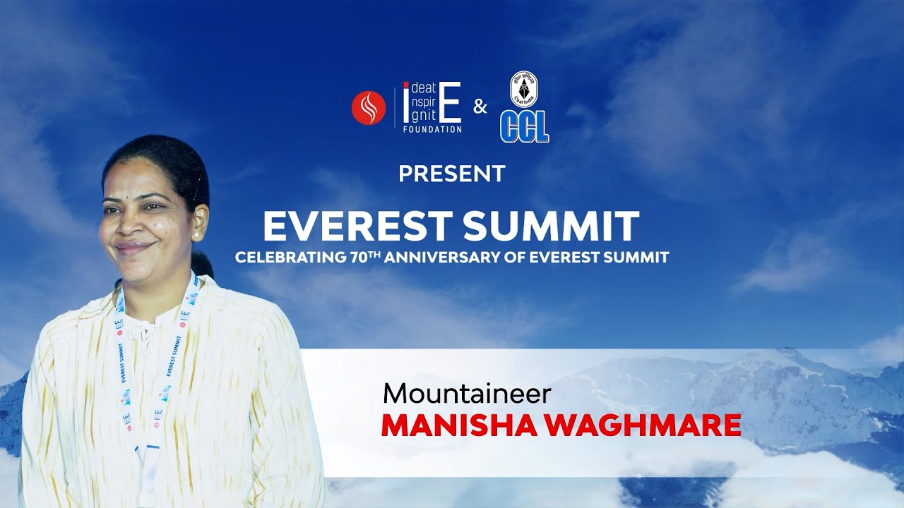 Manisha Waghmare A Trailblazing Journey to Everest Summit 2023 @CentralCoalfieldsLimited - YouTube