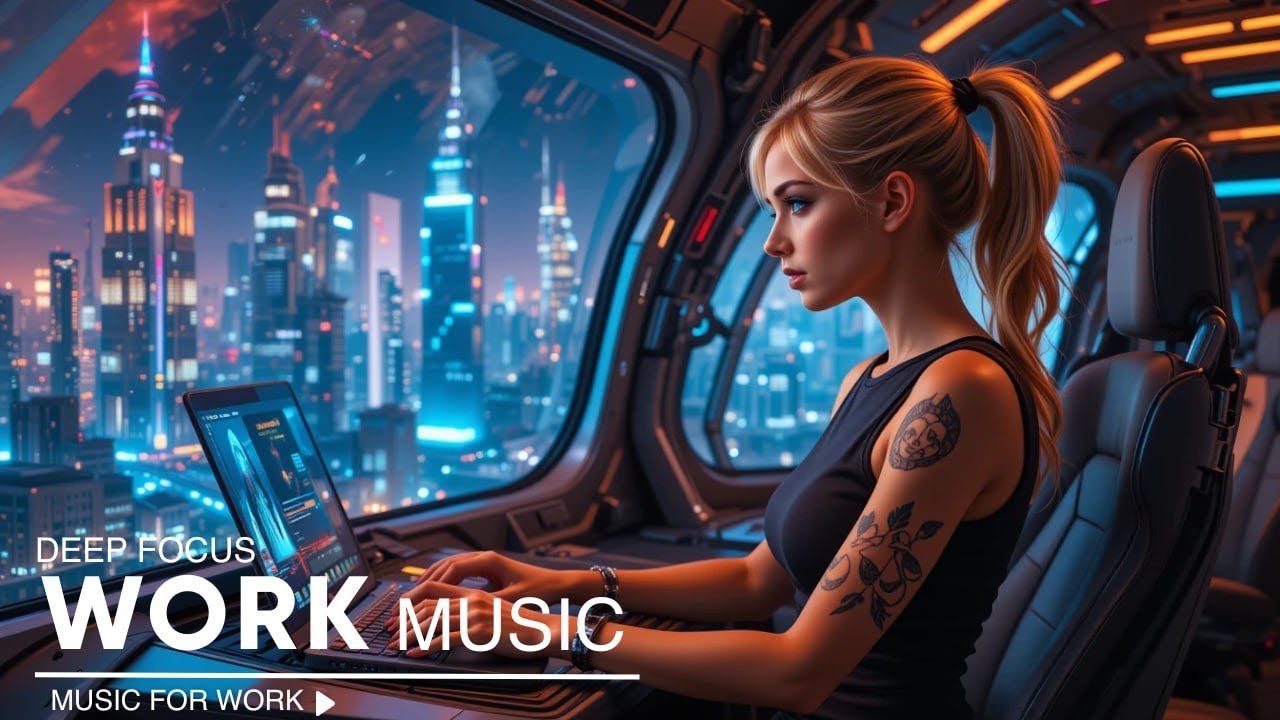 Work Music 🎵 Focus & Productivity | Relaxing Background Music for ...