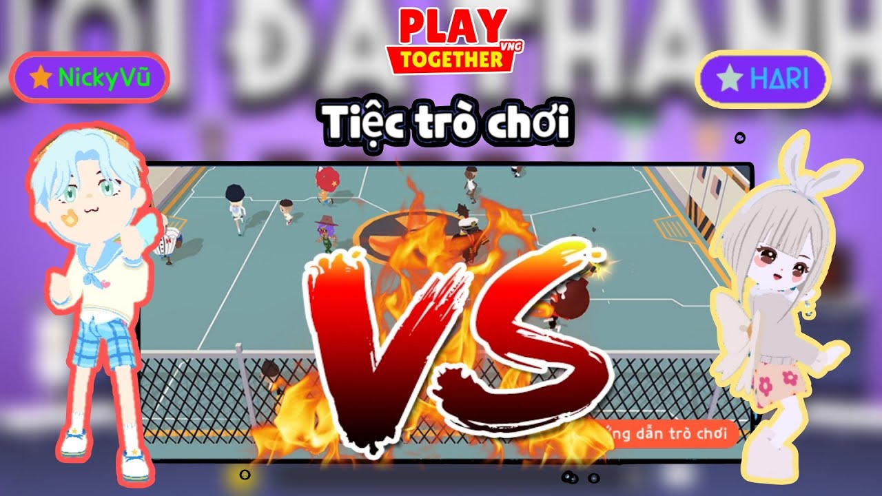 Play Together | Nicky Vũ solo Tiệc Trò Chơi cùng gái xinh - YouTube