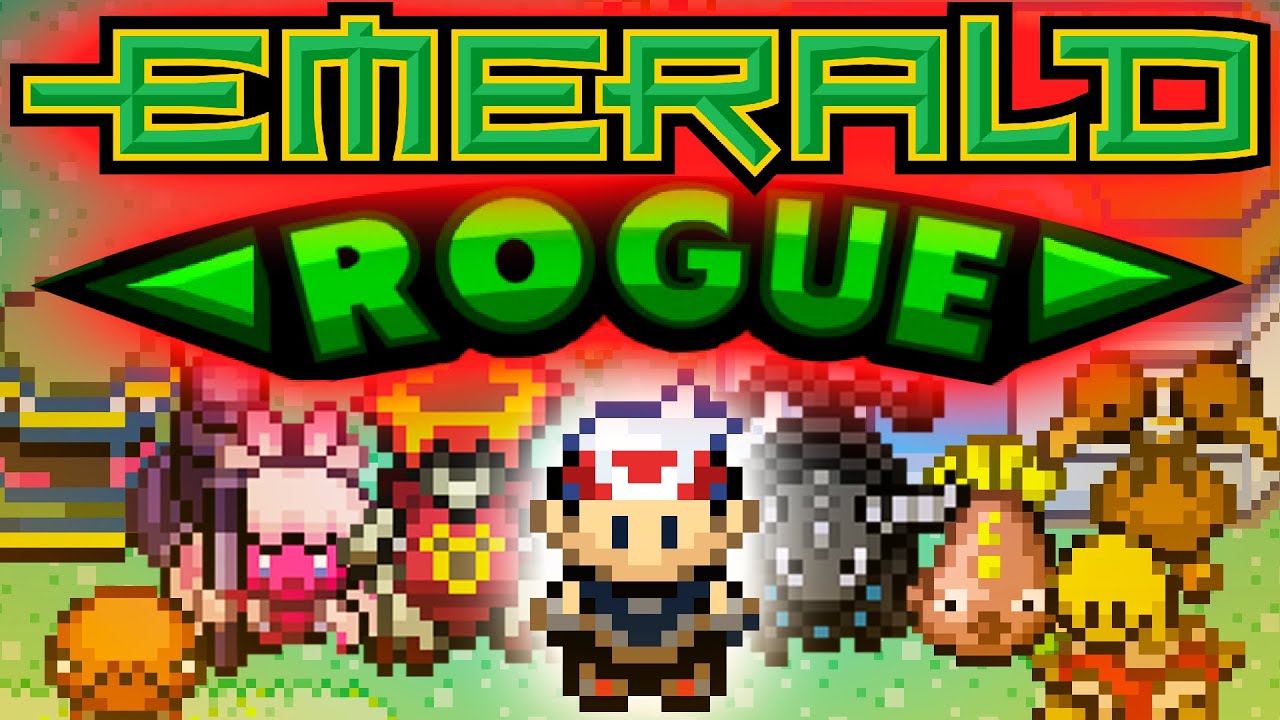I tried Pokemon Emerald Rogue for the first time... AMAZING ROM HACK ...