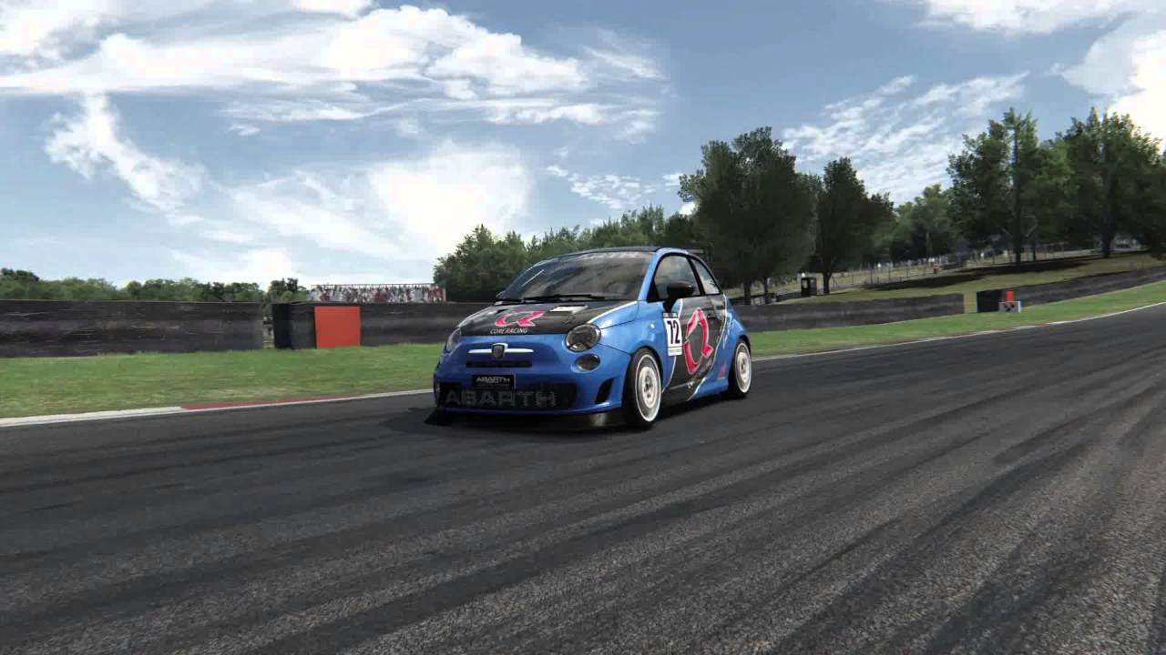 Core-Racing.co.uk Trofeo Abarth 500 Race 7+8 Highlights - YouTube