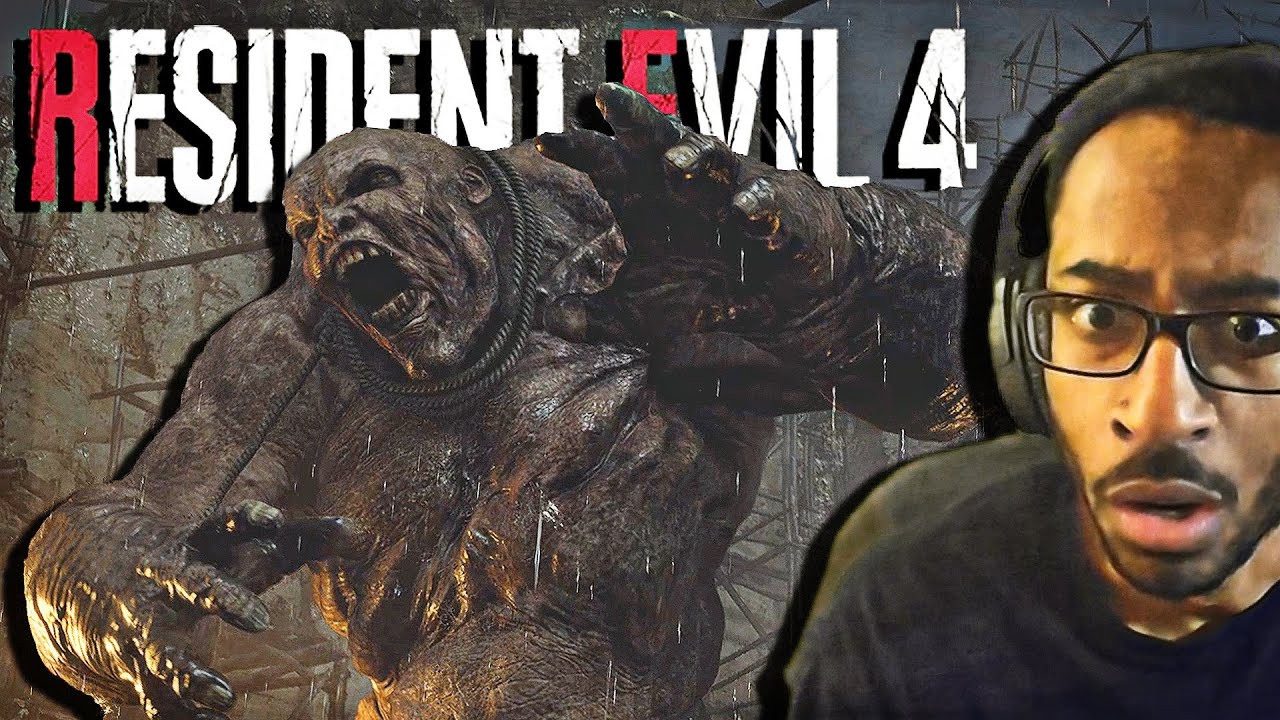 Leon x Fauna VS an ABSOLUTE OGRE!?! | Resident Evil 4 (Hardcore ...