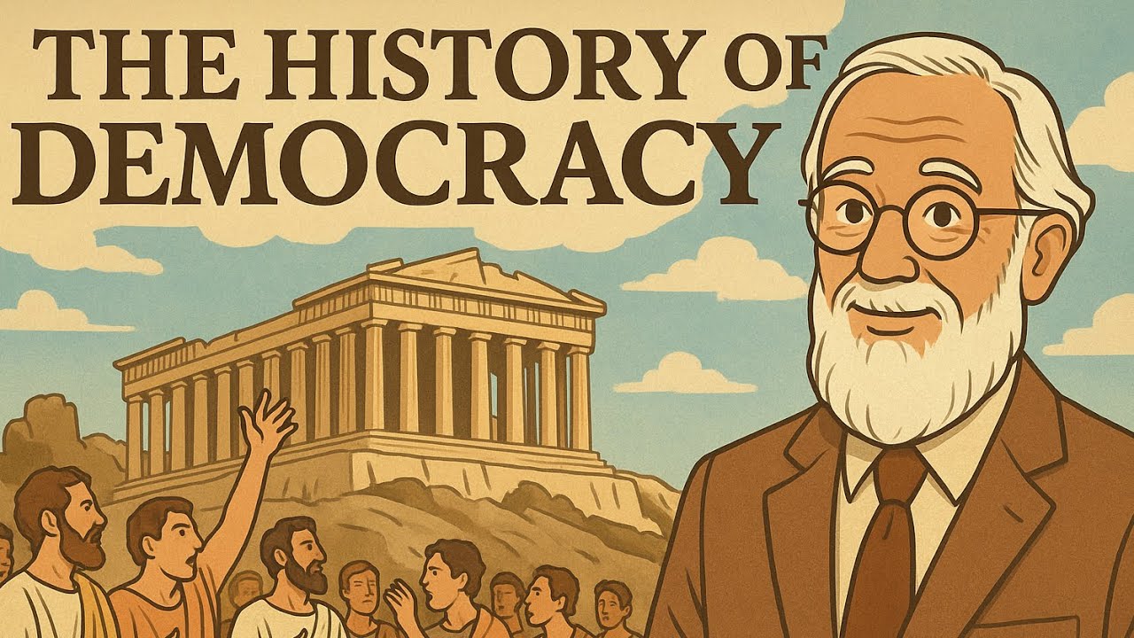 The History of Democracy: From Ancient Athens to Today - YouTube