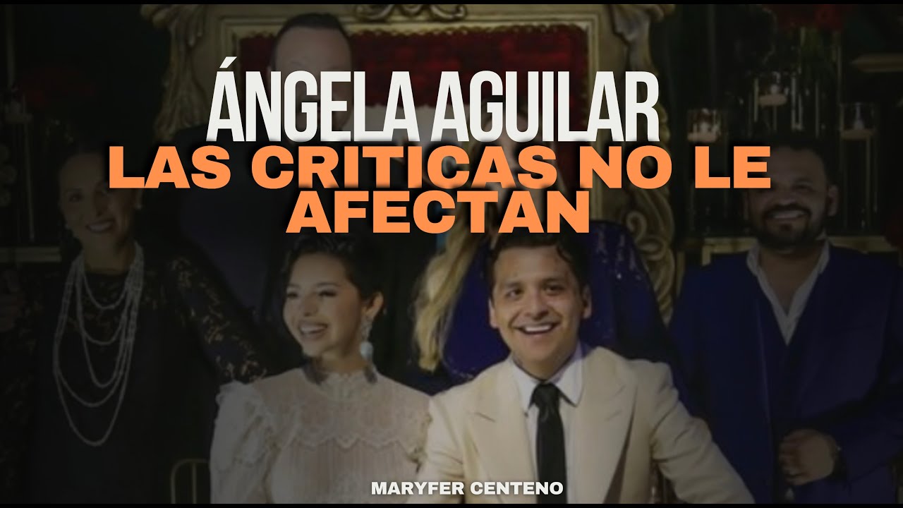 A Angela Aguilar las criticas le VALEN - YouTube