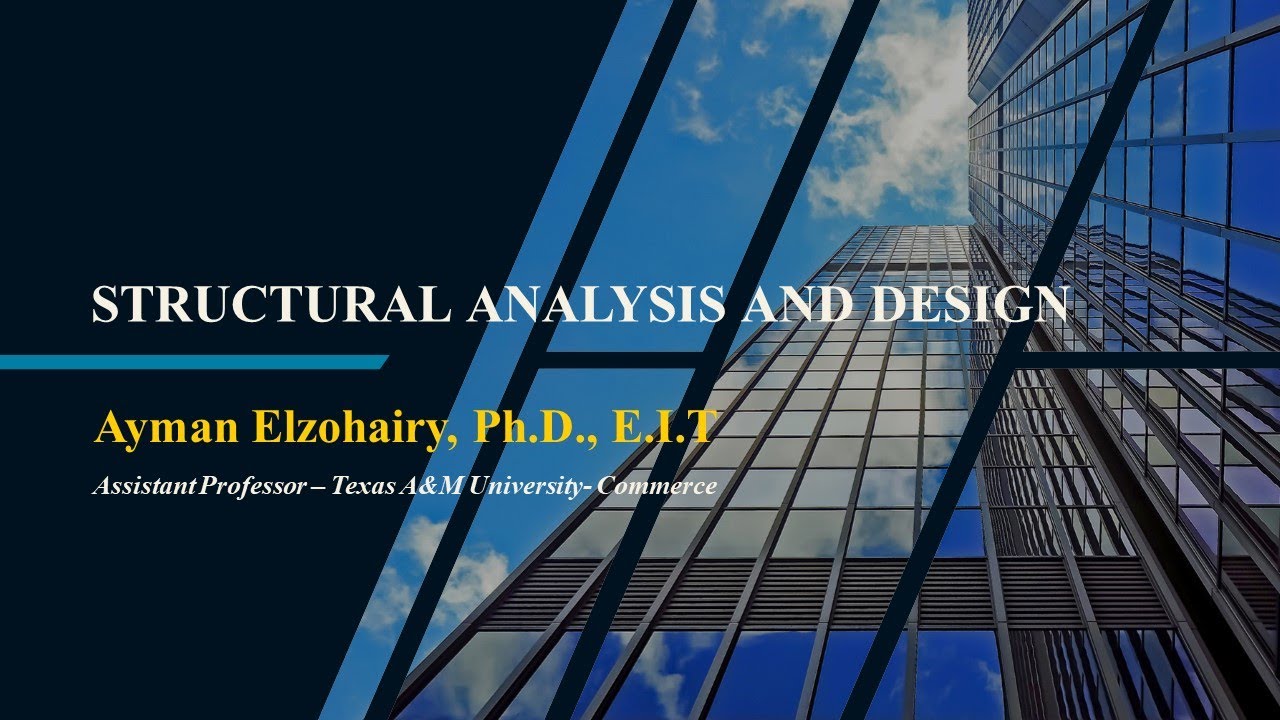 Analysis using RISA 2D part 1/3 - YouTube