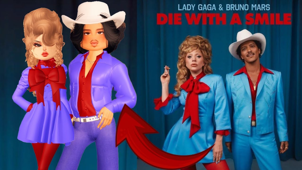 DIE WITH A SMILE LADY GAGA & BRUNO MARS - DIE WITH A SMILE cosplay ...