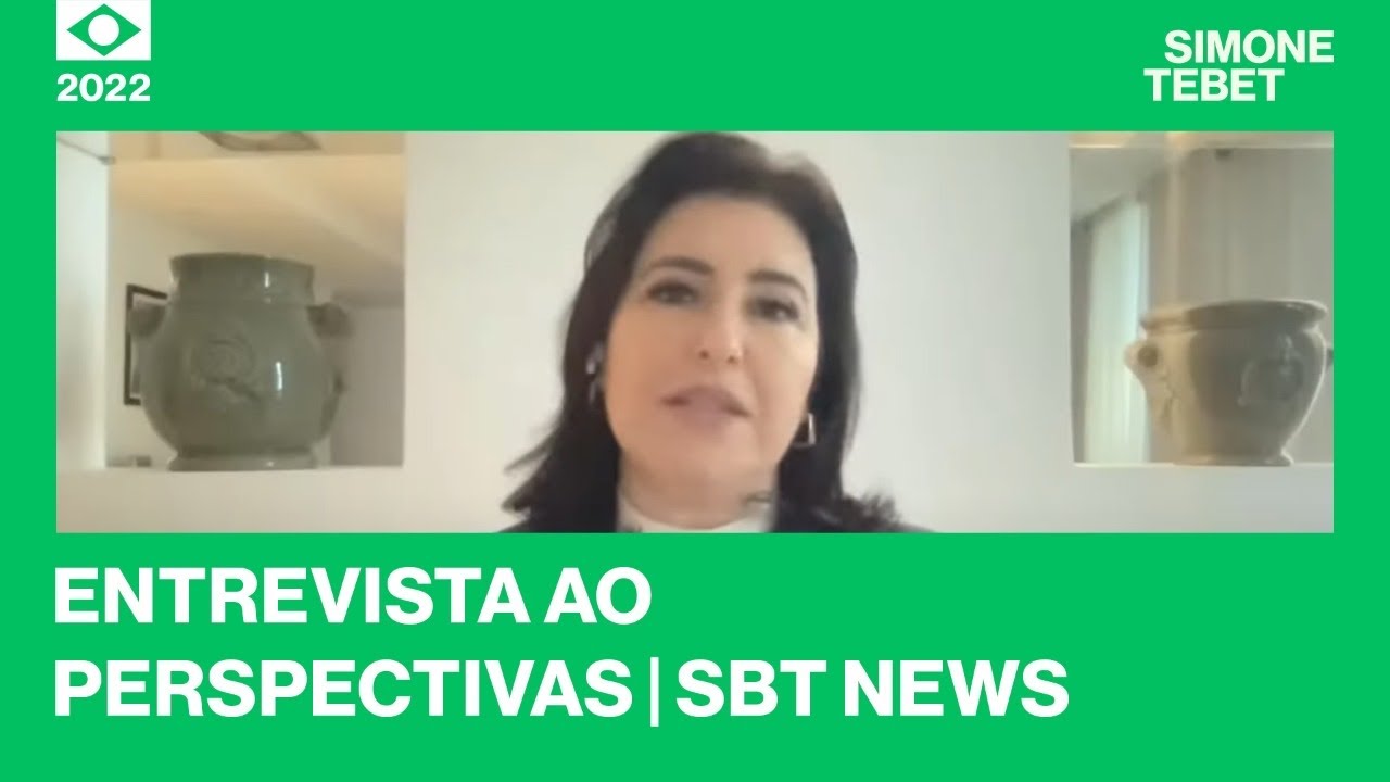 Simone Tebet - Entrevista ao Perspectivas | SBT News - YouTube