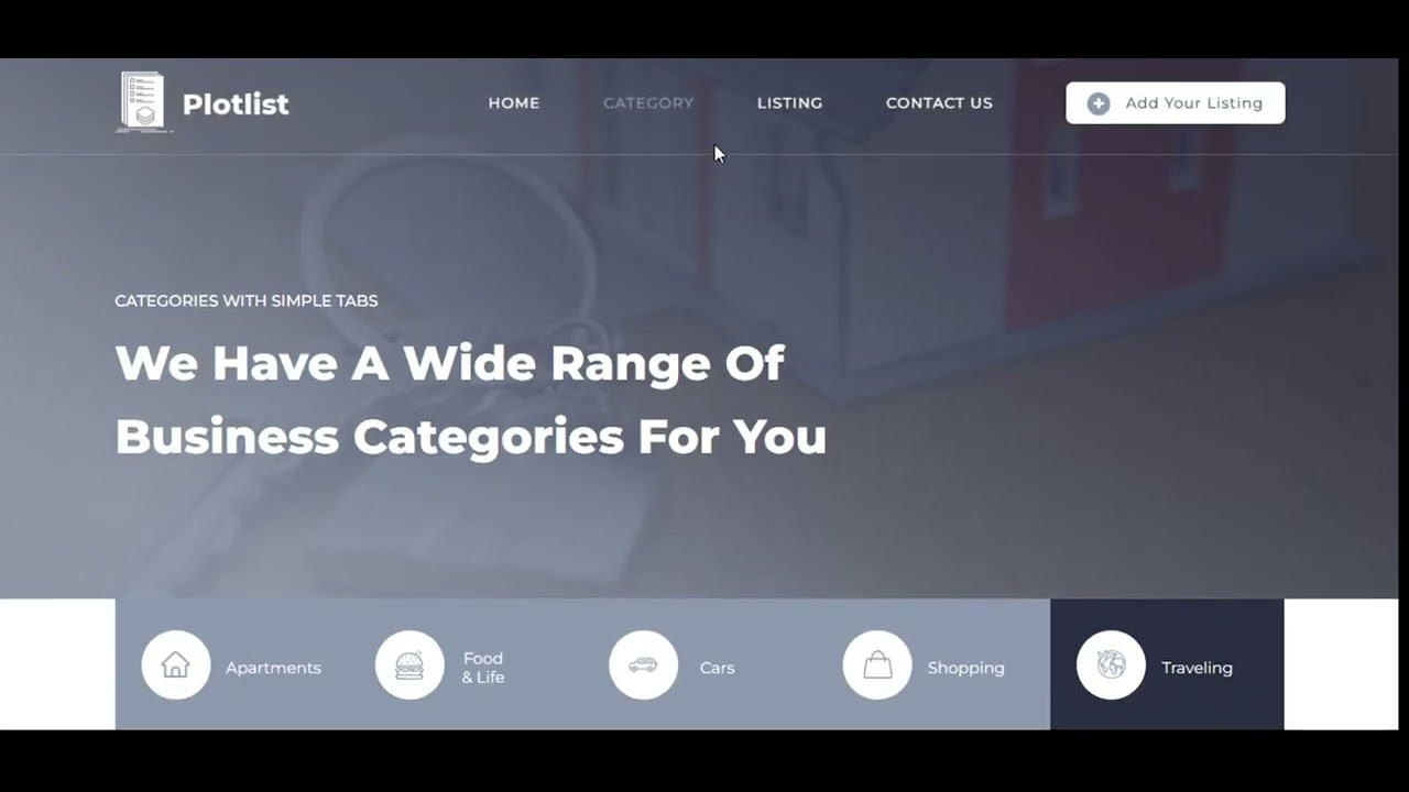 Plot Listing Template - Responsive Bootstrap 5 Website for Property ...