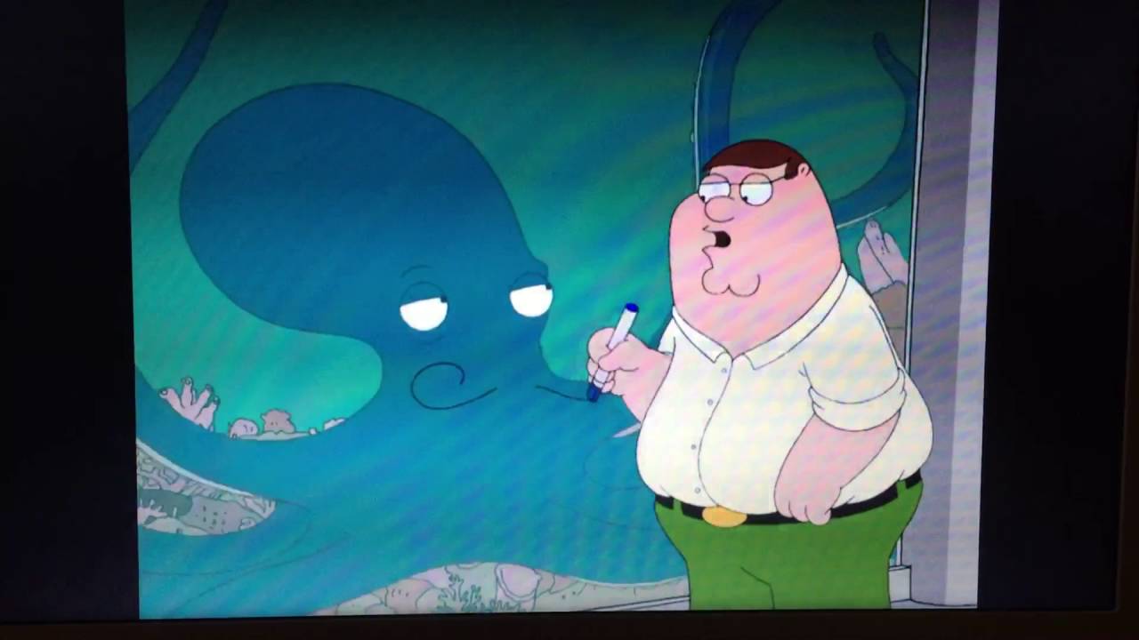 Family guy crazy octopus . - YouTube