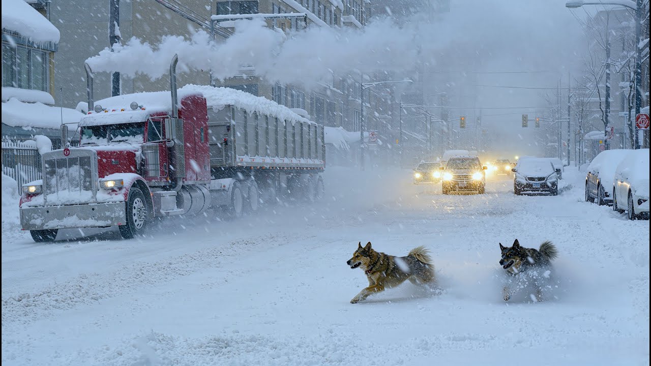 ️⛄Massive Canada Snowstorm : Toronto, Montreal & Quebec Paralyzed by ...