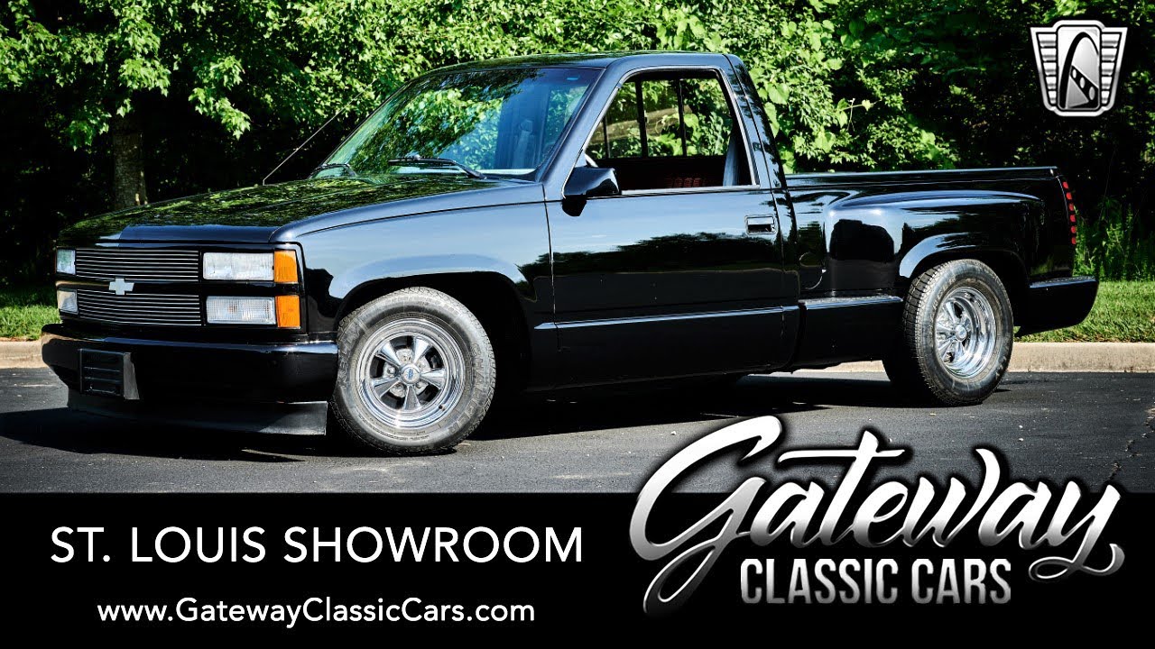 1988 Chevrolet C1500 Cheyenne Stepside Gateway Classic Cars St. Louis ...