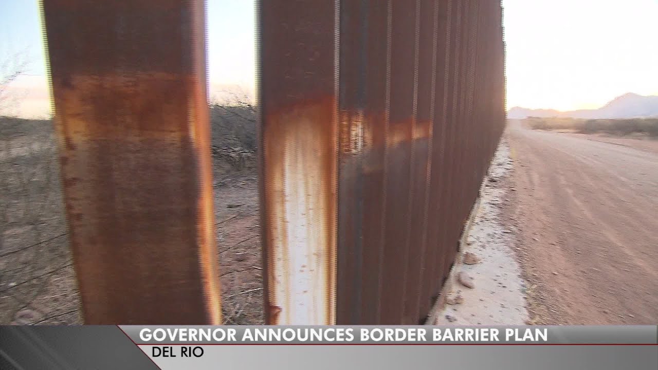 State of Texas: Border barriers get new attention from Governor and ...