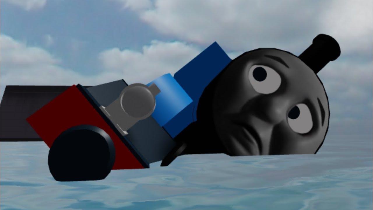 Thomas Crashes Into The Ocean - YouTube