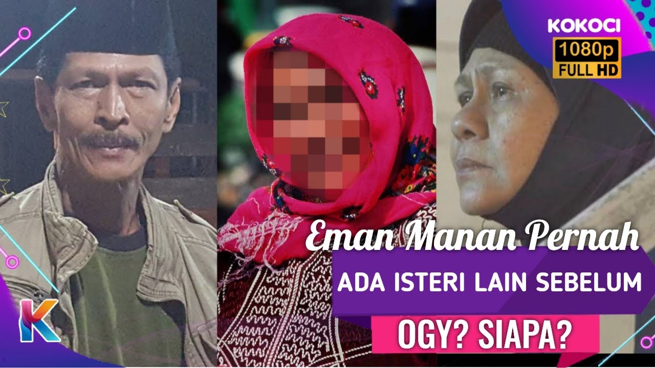 Siapa Isteri Eman Manan Sebelum Ogy? Isteri Yang Tak Pernah Diangkat ...