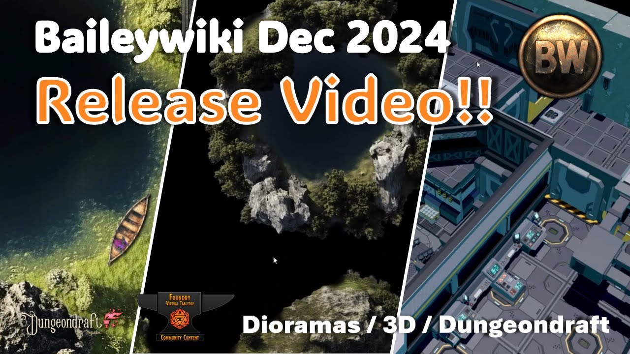Designing Foundry Maps Like Dioramas - Baileywiki Dec 2024 Release ...