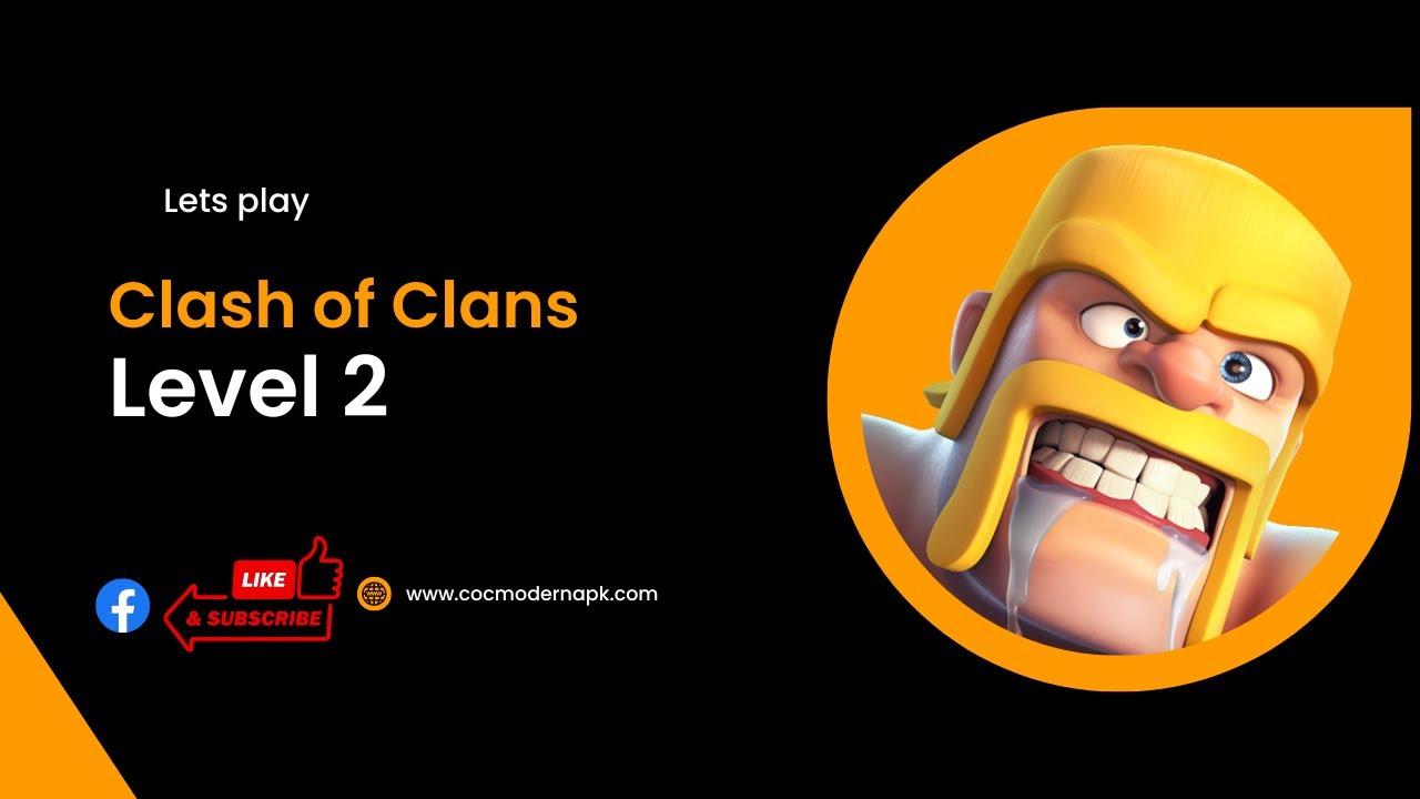 Clash of Clans Level 2 att acks and won #coc #cocmod #strategygames # ...