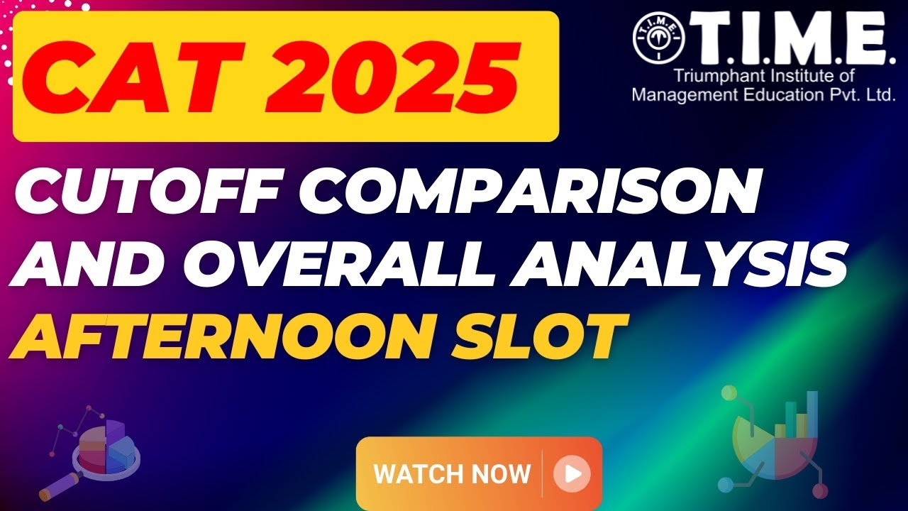 CAT 2025 Analysis | Cutoff Comparison and Overall Analysis - CAT 25 ...