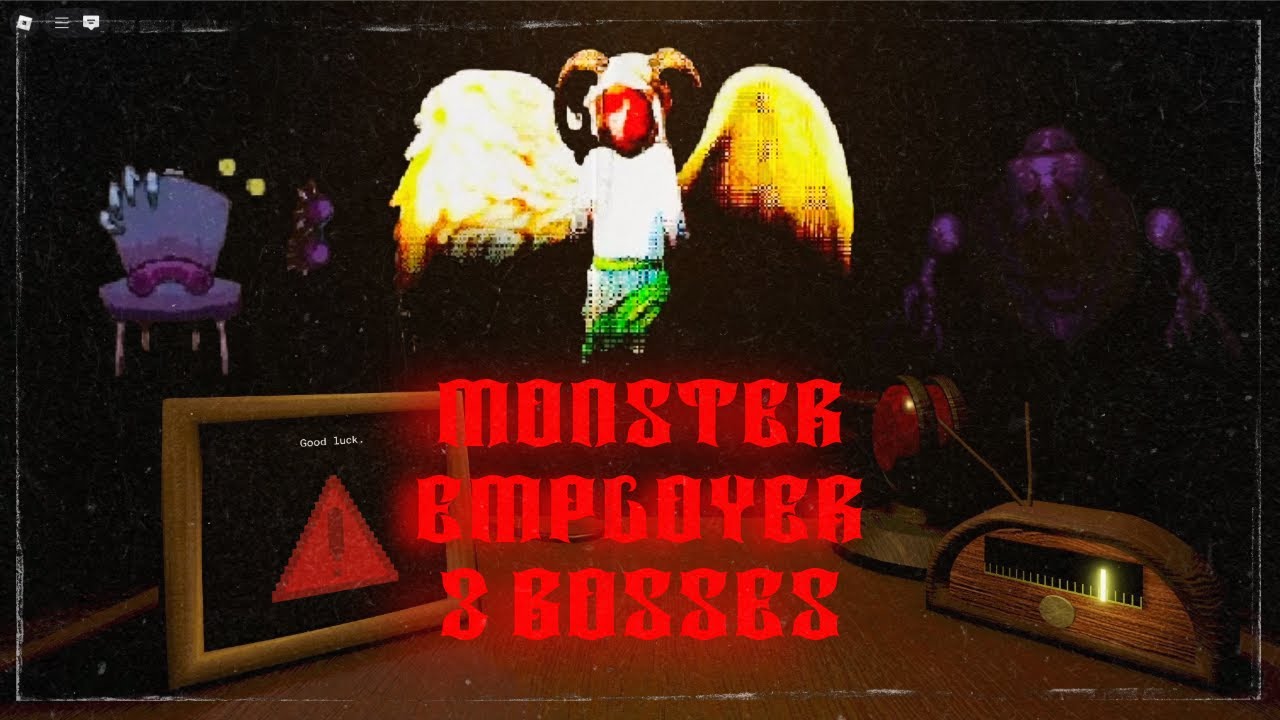 Roblox Monster Employer - All 3 Bosses - YouTube