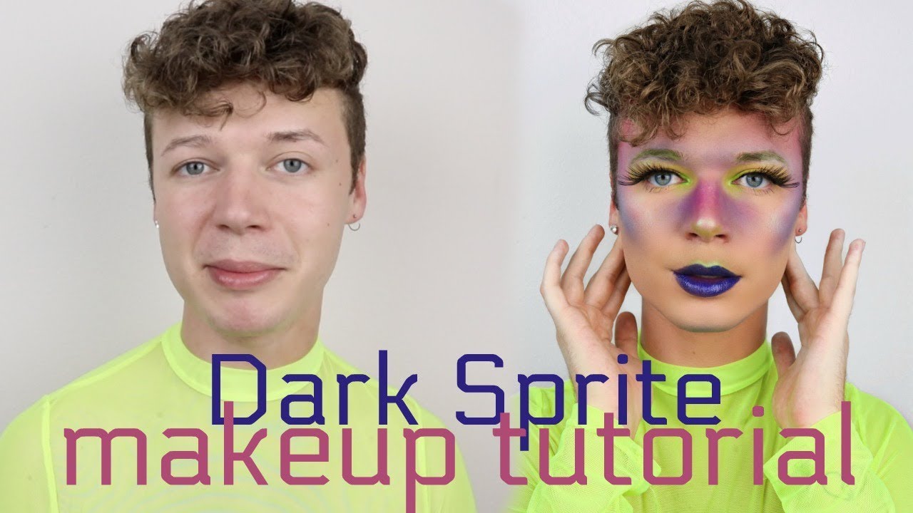Dark Sprite Makeup Tutorial - YouTube