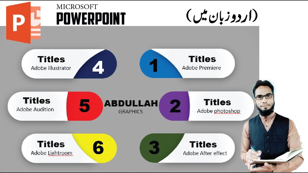 SIX STEP INFOGRAPHICS POWERPOINT TUTORIAL - YouTube