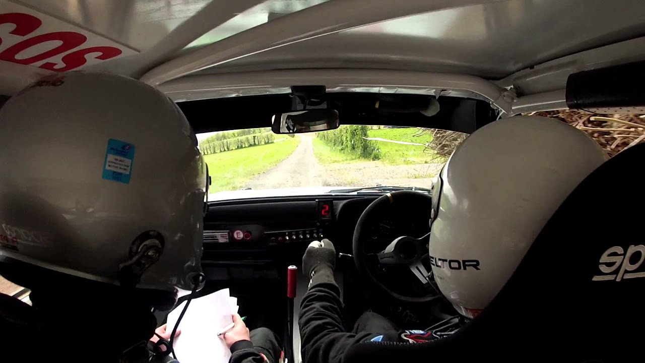 Dermot Murray & Gavin Sheehan, Loughgall stages rally 2015 - YouTube