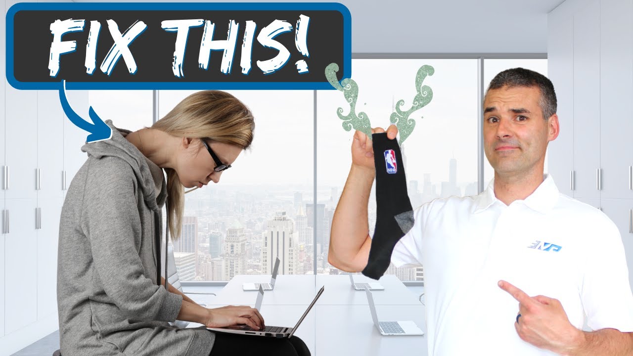 How To Fix Forward Head Posture Quickly! - (USING A SOCK?!) - YouTube