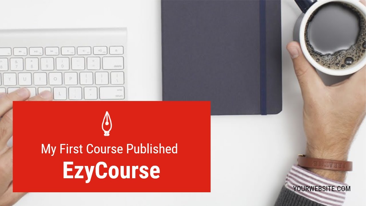 My First Course Published: Easy Steps with EzyCourse! - YouTube