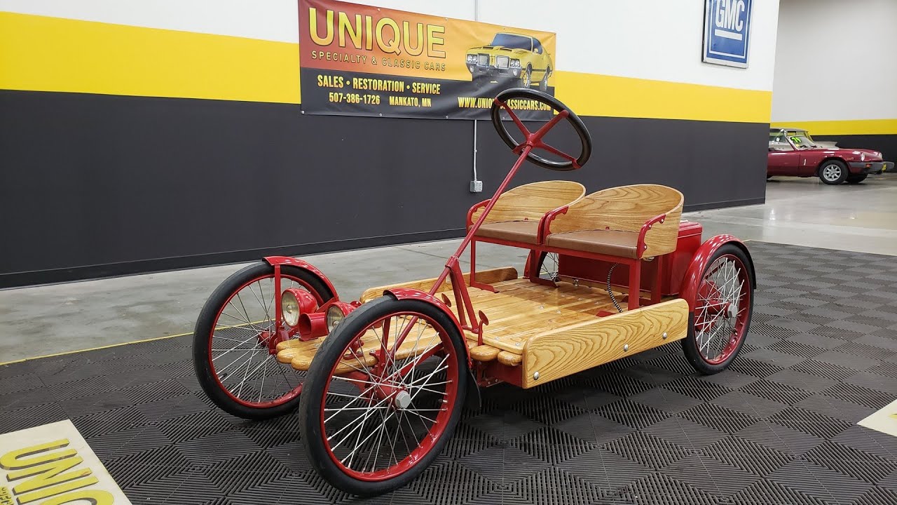 1928 Auto Red Bug 10-Slat | For Sale $21,900 - YouTube