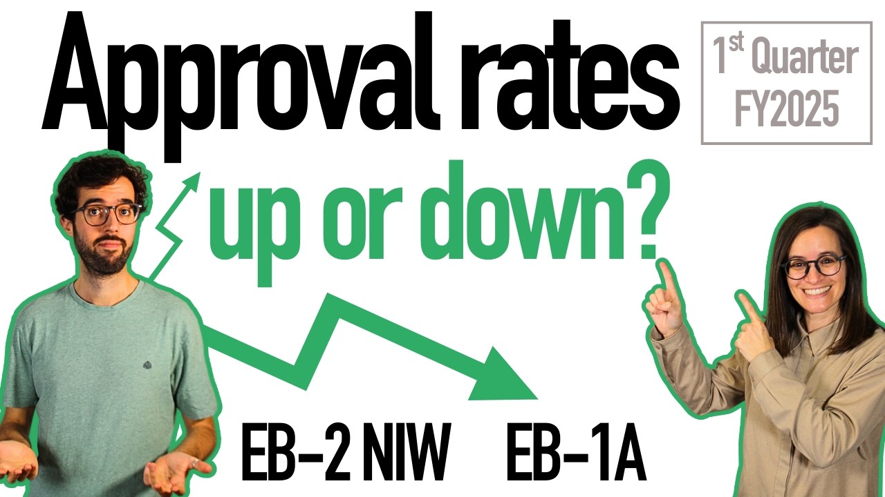 Approval rates EB2 NIW and EB1A (FY2025) - YouTube