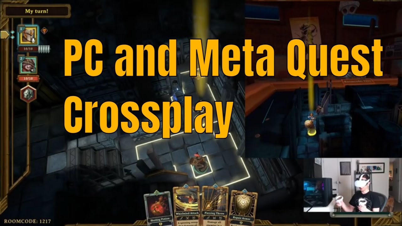 How to play PC with Demeo Co-Op on Meta Quest 2 | Crossplay for PC and ...