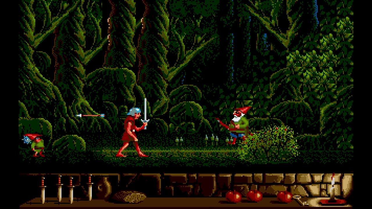 Sir Fred : The Legend (Atari ST) – Le premier niveau du jeu – 1080p ...