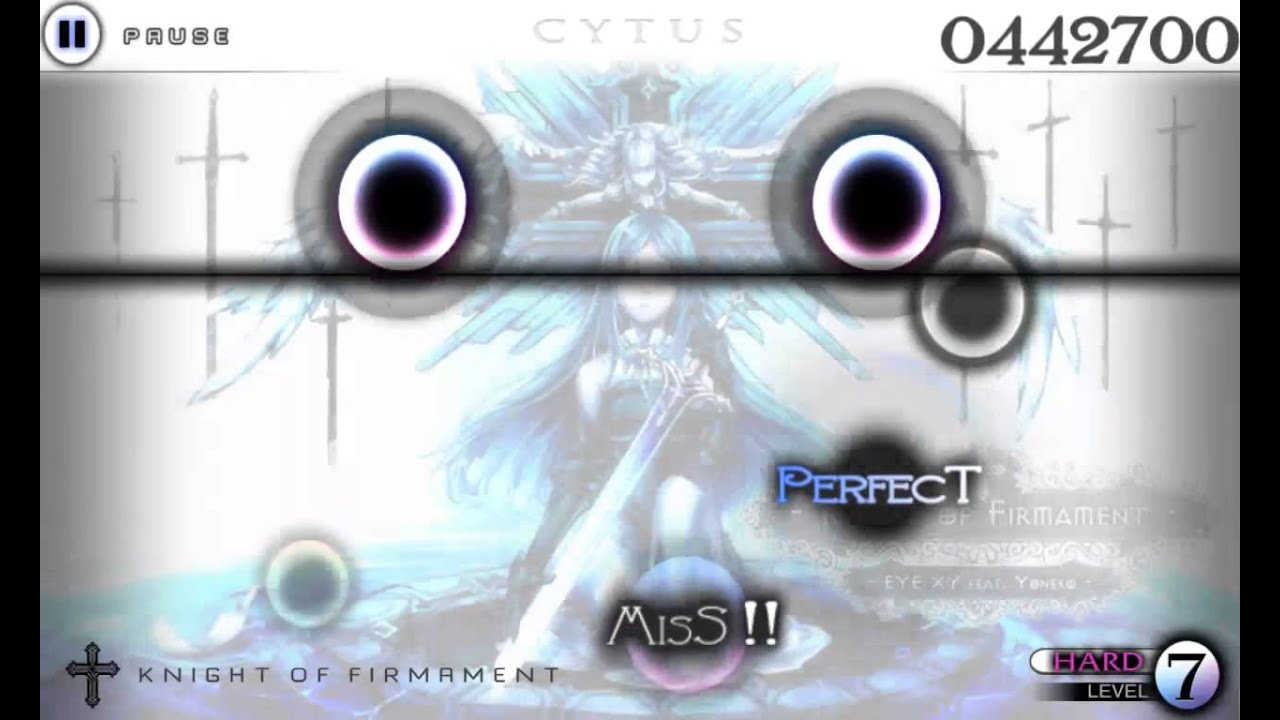 [Cytus] Knight of Firmament (Hard) "Unexpectedly Difficult" - YouTube
