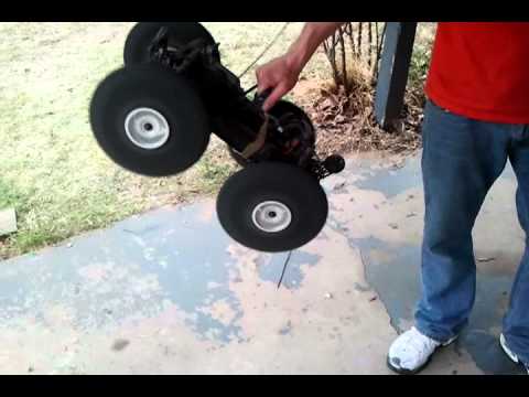 HPI Savage flux exploding tires!! - YouTube