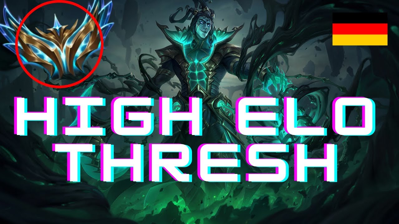 Thresh Guide german Challenger 🥇 Support High Elo Gameplay Analyse Tipps Runen 2022 Ranked Supp ...